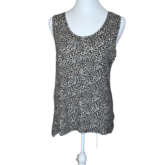 Victoria's Secret | Tops | Victorias Secret Animal Print Tank Top Xs ...